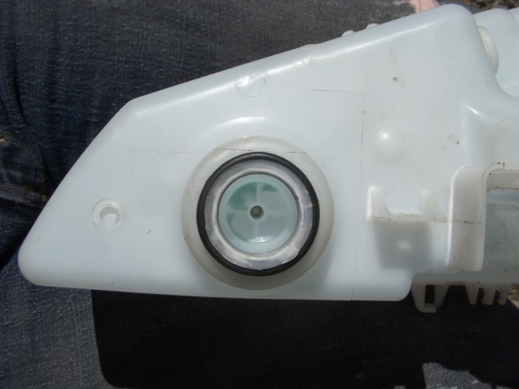 DIY: Retaining the Low Windshield Washer Fluid Sensor with Injen Intake ...