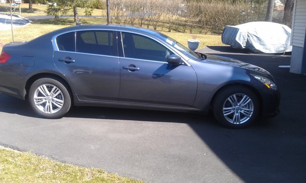 2012 G37 Sedan Blue Slate with IPL Wheels - MyG37