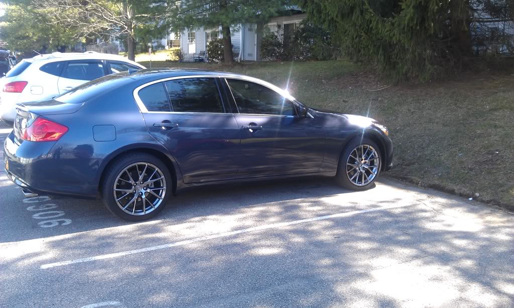 2012 G37 Sedan Blue Slate with IPL Wheels - MyG37